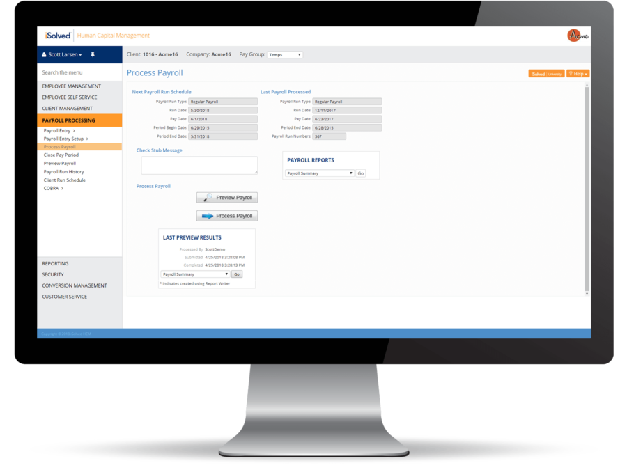 Payroll - Next HR Solutions